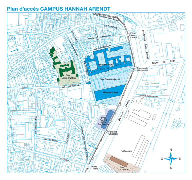 Plans d'accès – Avignon Université