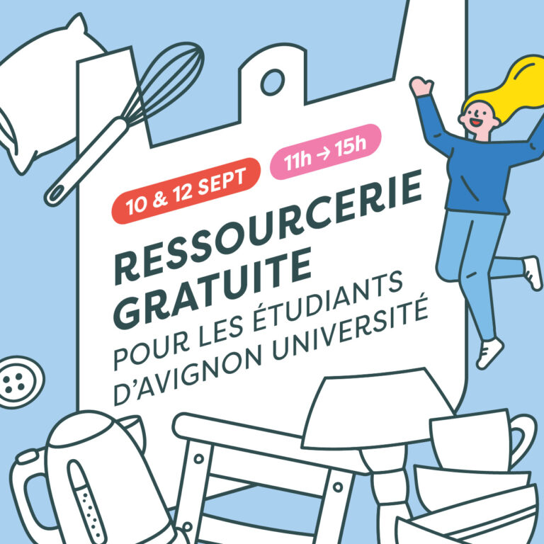 Ressourcerie étudiante sur le campus JH Fabre – Avignon Université