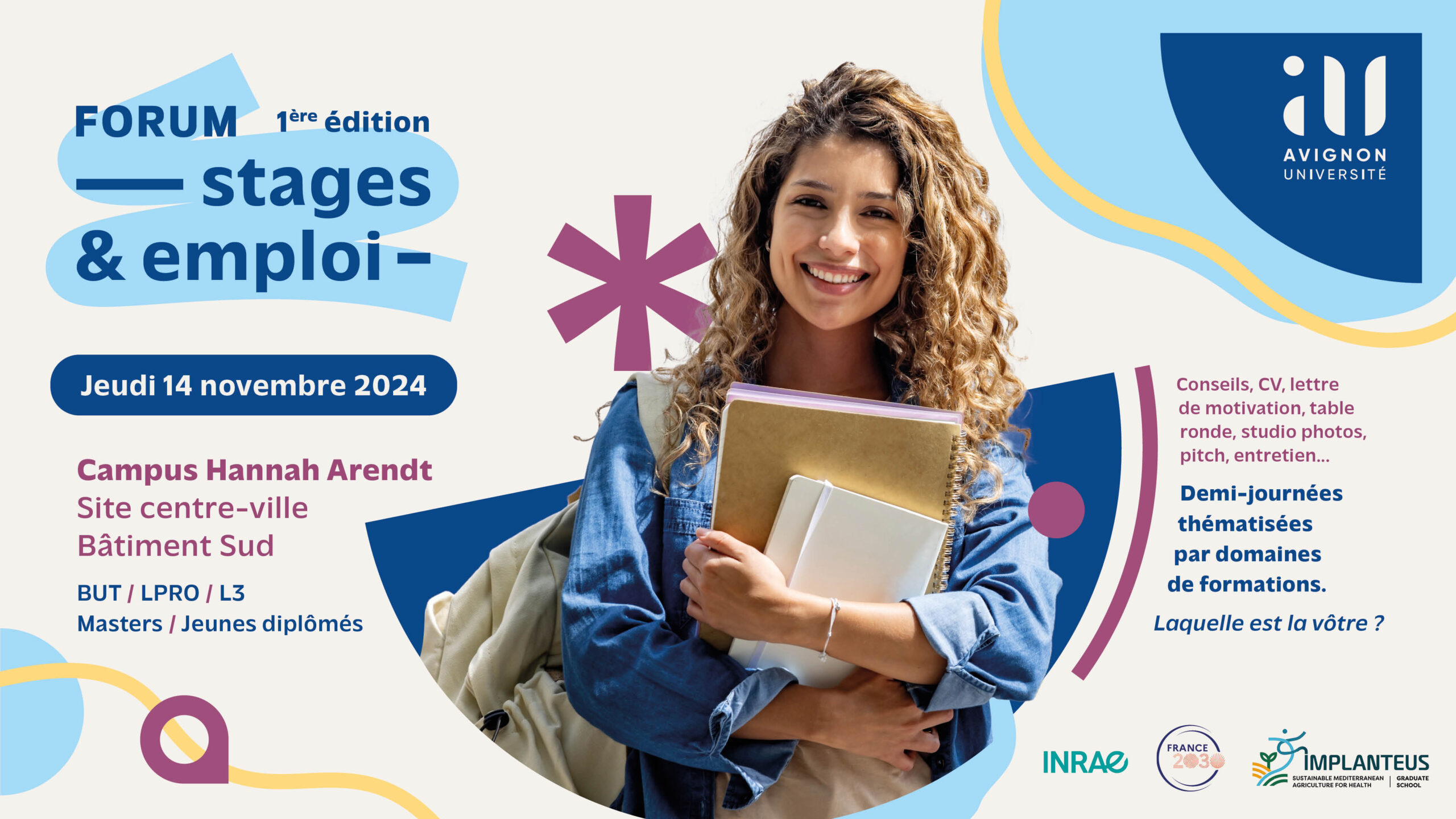 FORUM STAGES ET EMPLOI de l’université ! – Avignon Université