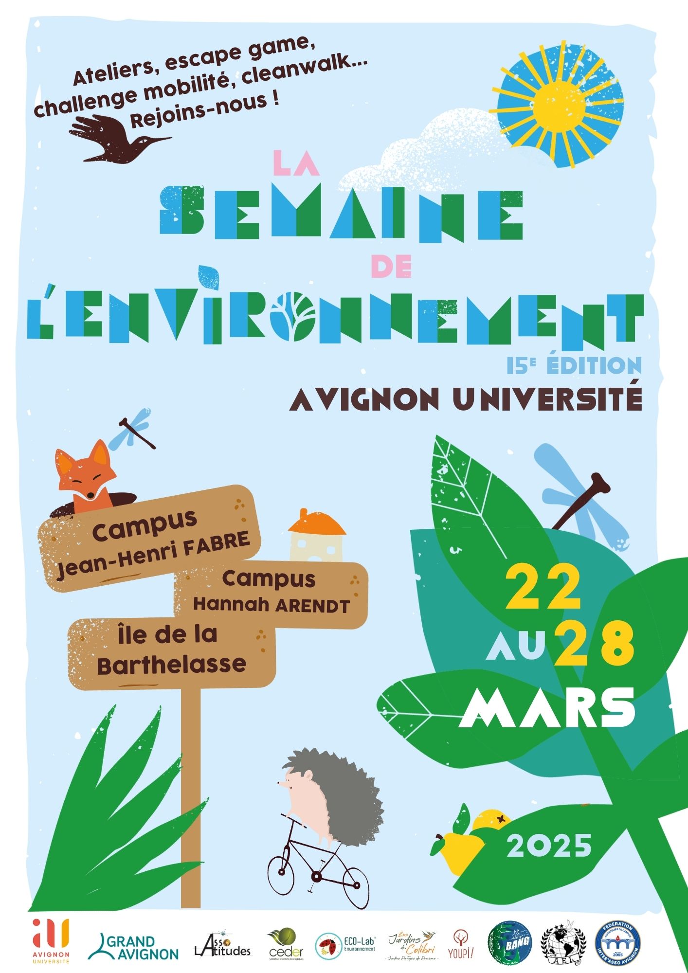 Environment Week 2025 - Avignon University